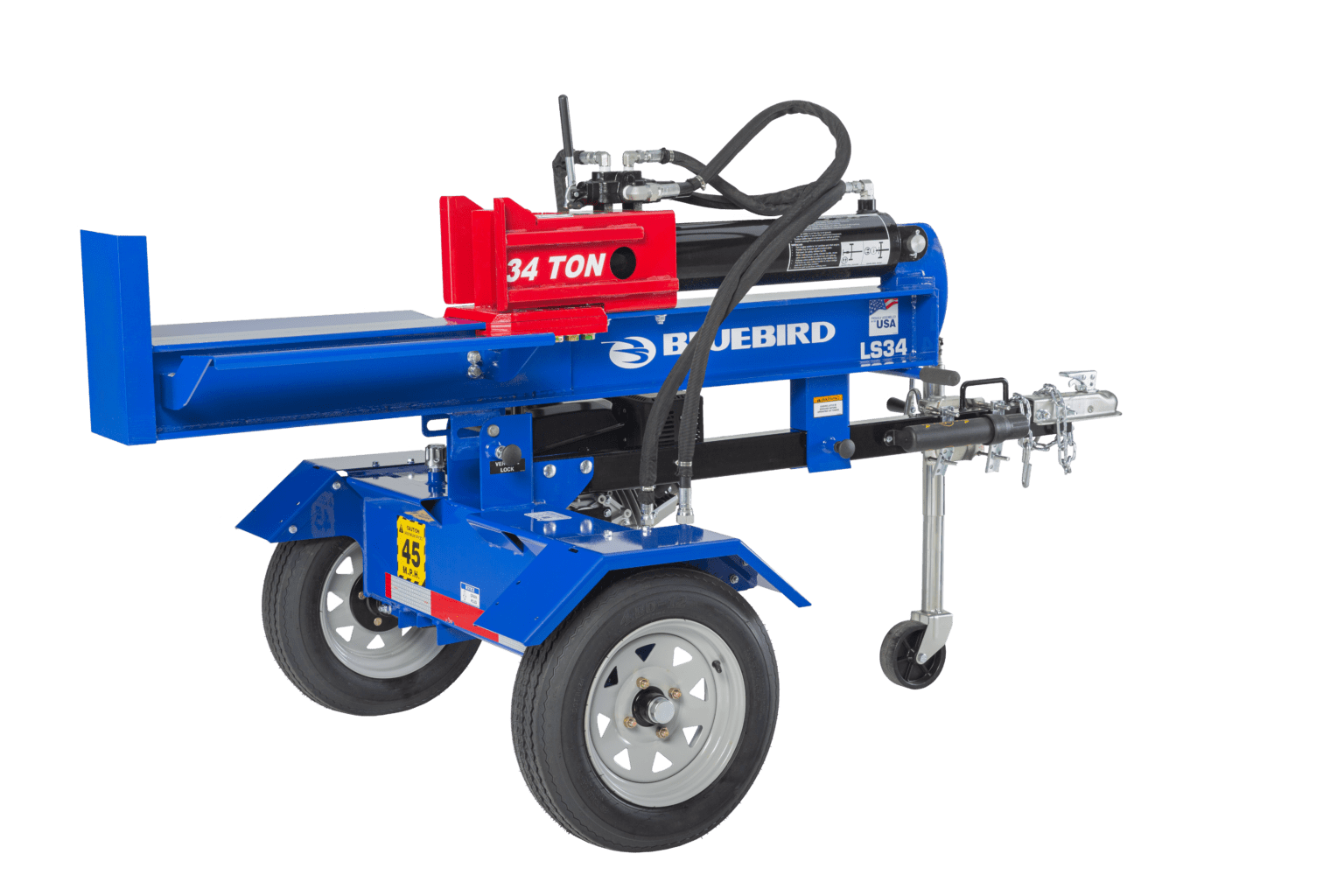 Log Splitter | Buy | Rent | Sale | 34 Ton BlueBird Gen II Log Splitter ...